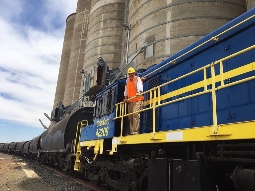 CQ grain on track for train gain - Grain Central