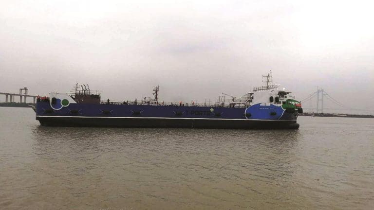 T-Ports transhipment vessel launches in China - Grain Central