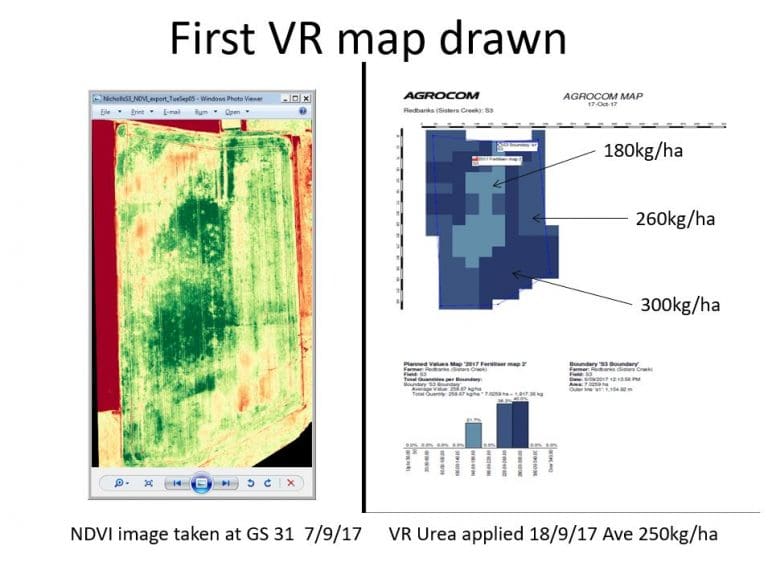 Tassie farmer cuts fertiliser, builds yields with VRT - Grain Central