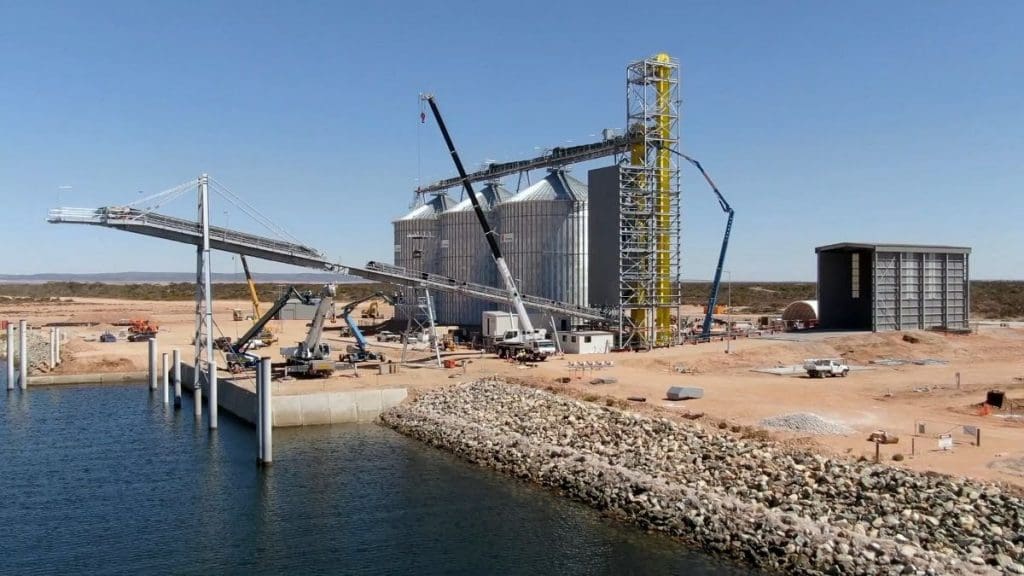 Lucky Eyre bound for T-Ports terminal as first-load day nears - Grain ...
