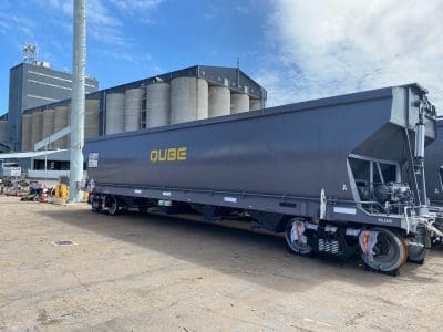 Qube adds 100 rail wagons to NSW fleet - Grain Central