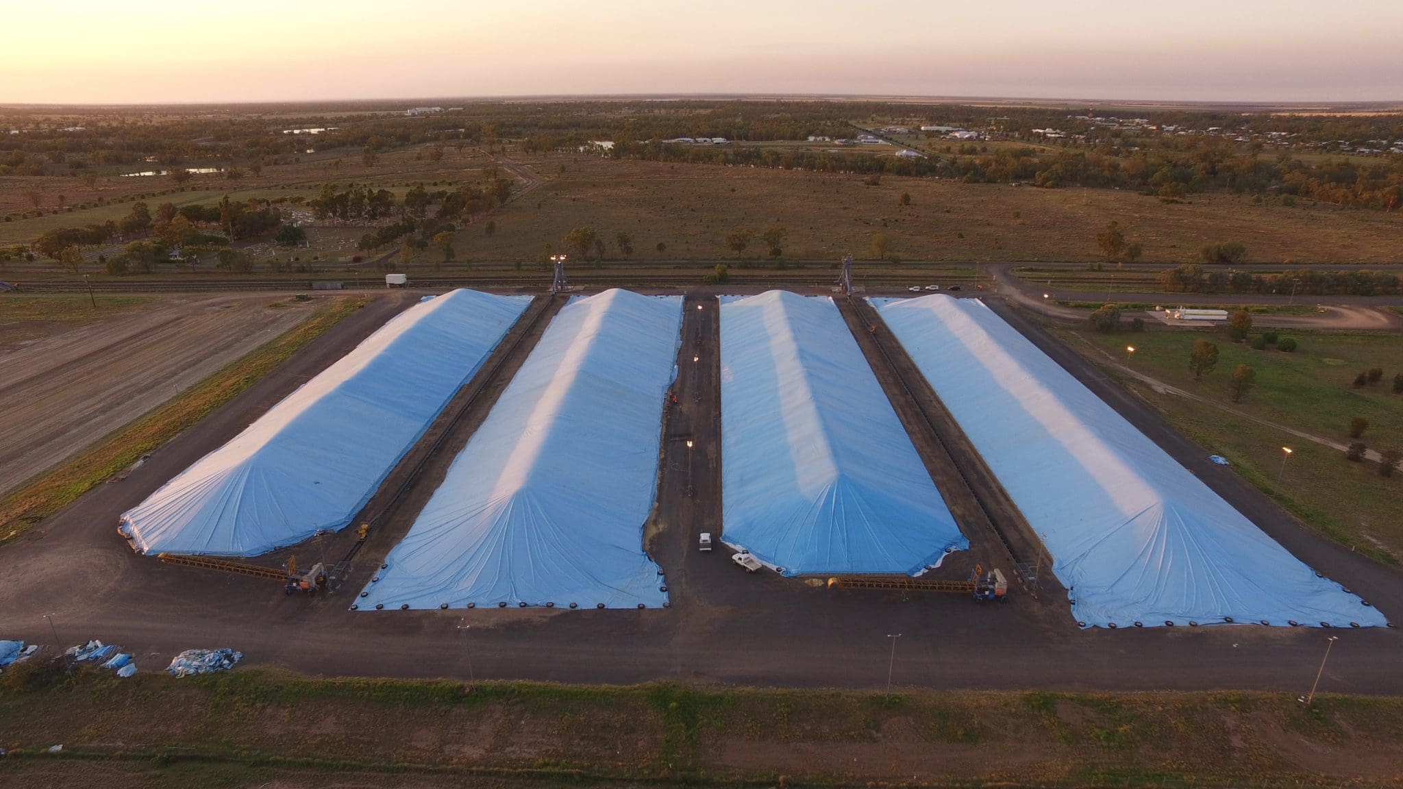 Landmark fabric Aussie made for Aussie bunkers - Grain Central