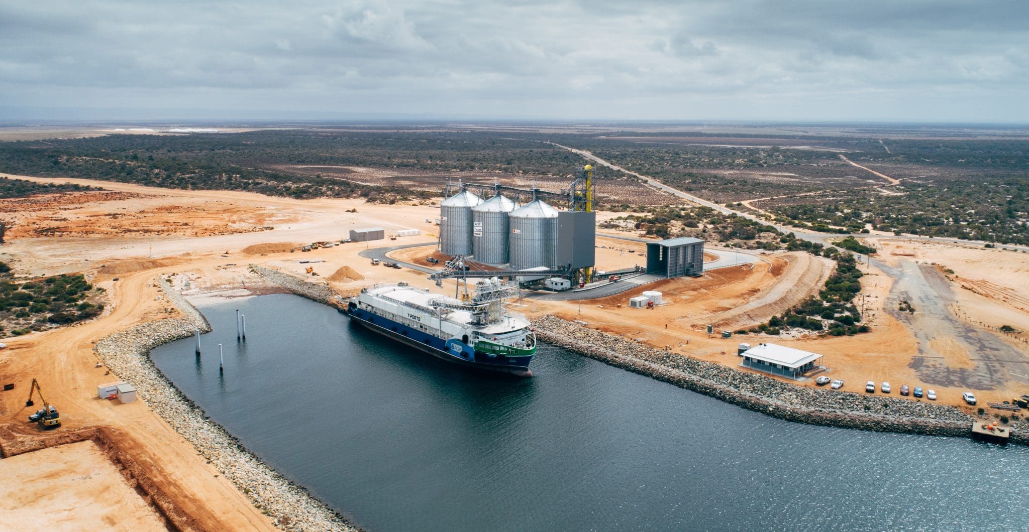 Sites with a ship for sale as unique T-Ports hits market - Grain Central